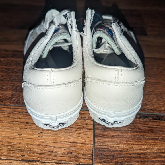 Vans | Shoes | New Womens Vans Old Skool Usps Denim White Priority Mail ...